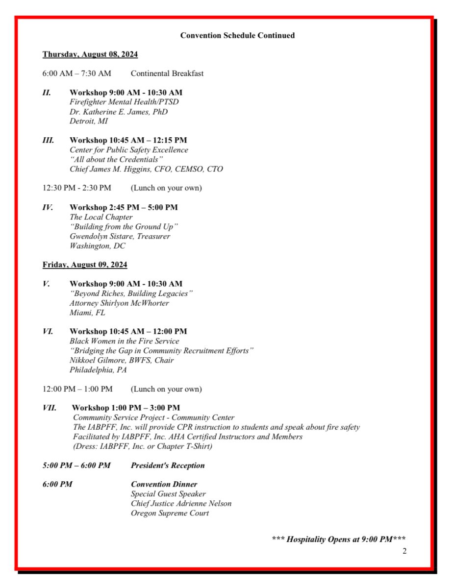 Convention 2024 – IABPFF